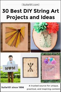 30 Easy DIY String Art Ideas and Crafts - Suite 101