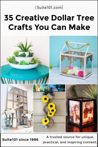 35 Easy DIY Dollar Tree Craft Ideas - Suite 101