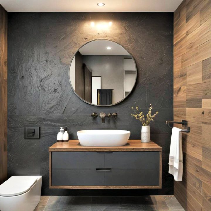 30 Dark Bathroom Ideas That Prove Dark Can Be Chic