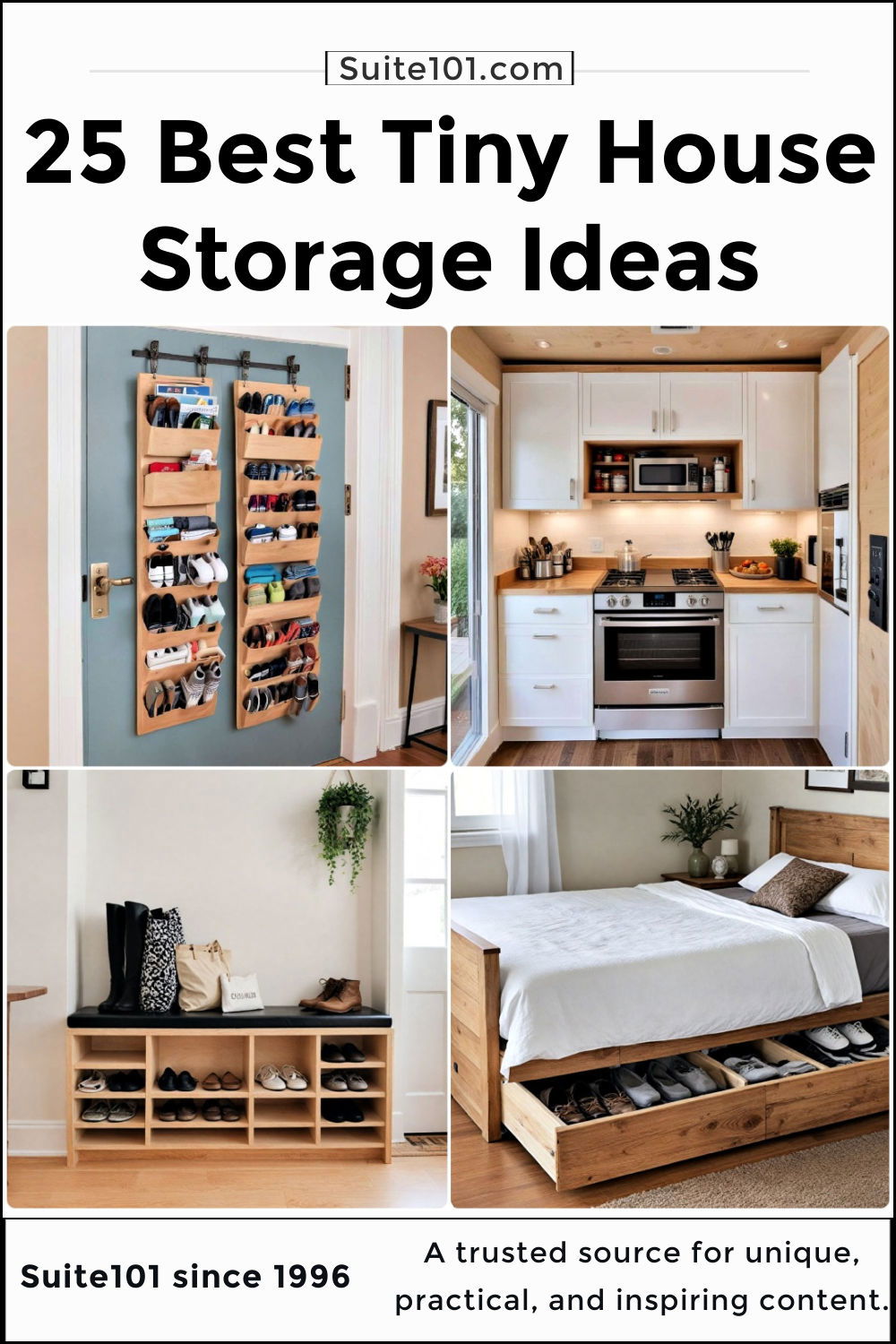 25 Tiny House Storage Ideas To Declutter And Organize 25 Tiny House Storage Ideas To Declutter And Organize