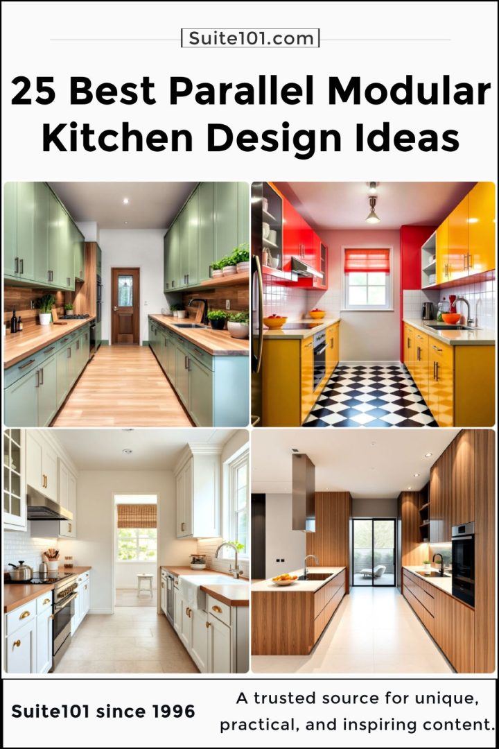 25 Parallel Modular Kitchen Design Ideas You Can Copy