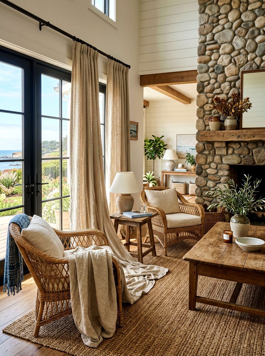 30 Living Room Curtain Ideas for Gorgeous Light Control - Suite 101
